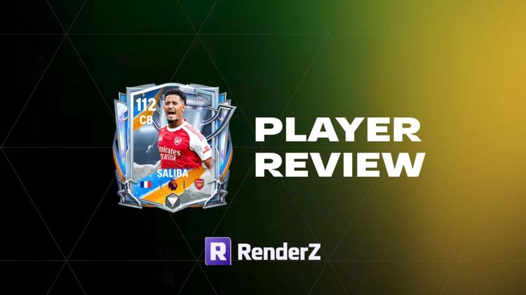 114 OVR Anniversary Saliba Player Review | RenderZ